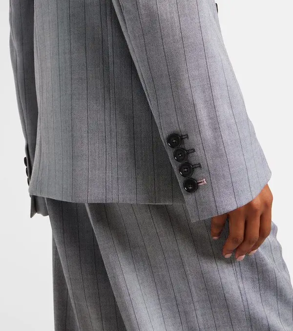 Stella McCartney Double-breasted Wool Blazer