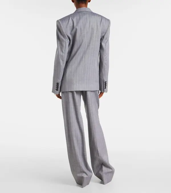 Stella McCartney Double-breasted Wool Blazer