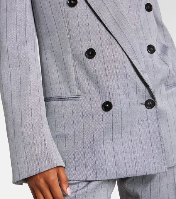 Stella McCartney Double-breasted Wool Blazer