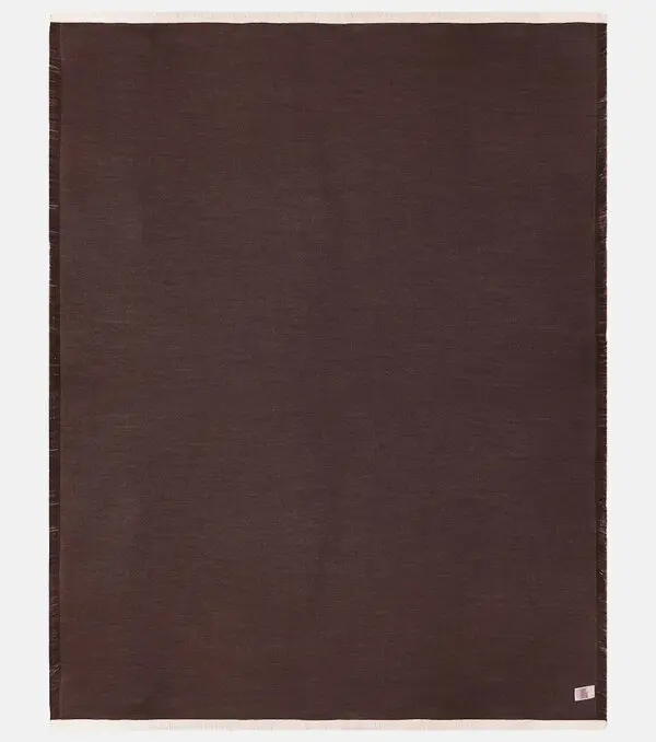 Etro Clergy Pegaso Floral Wool Throw