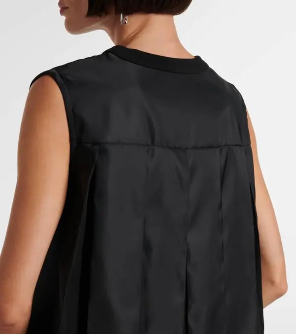 Sacai Paneled Minidress