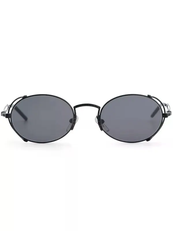 Jean Paul Gaultier 55-3175 Round-frame Sunglasses - Black