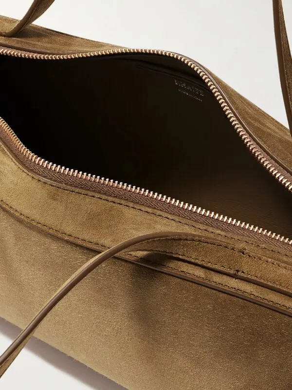 Khaite Simona Suede Shoulder Bag