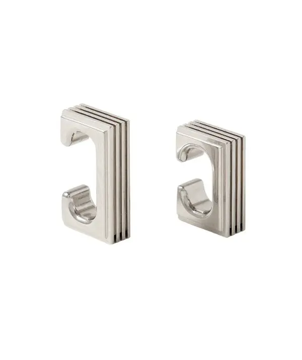 Khaite Empire Ear Cuffs - Silver