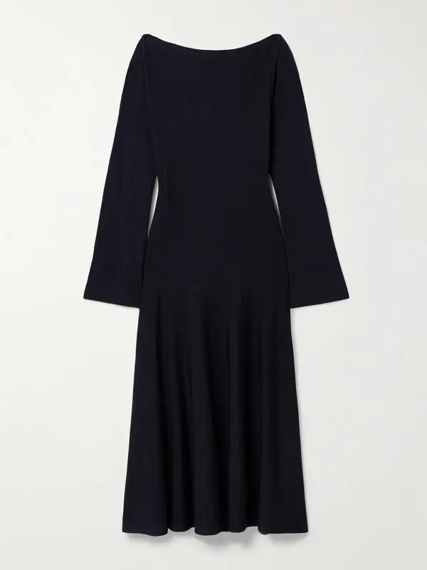Khaite Ruth Wool Midi Dress