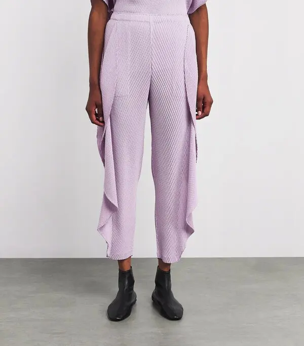 Issey Miyake Orbicular Pleats Trousers