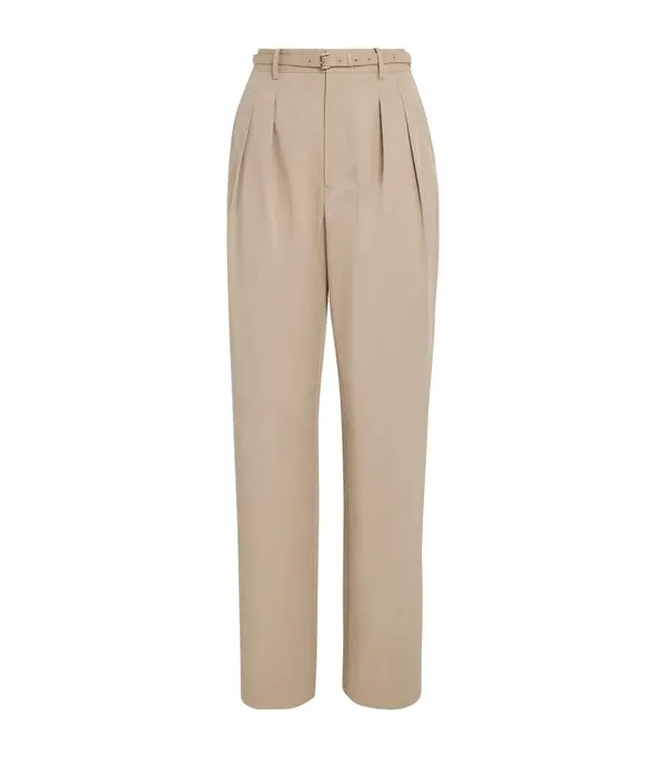 FRAME Pleated Stilt Trousers