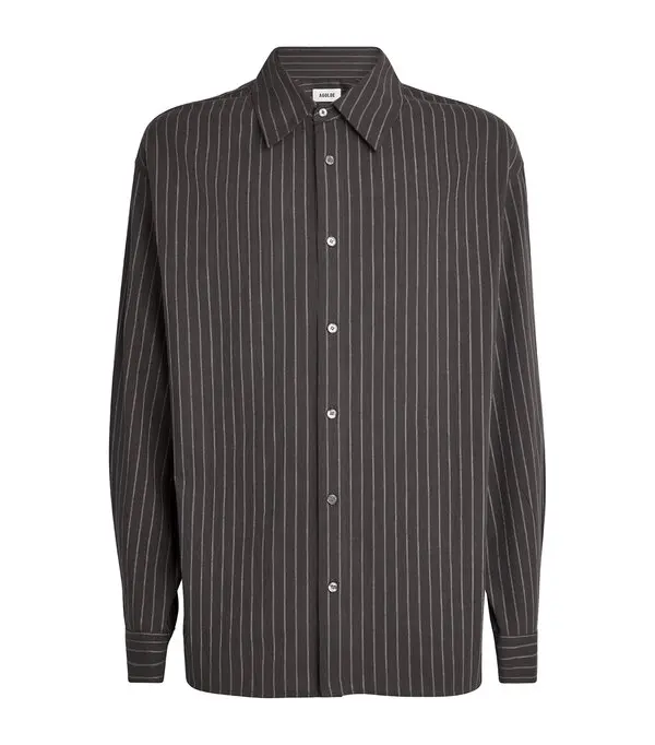 AGOLDE Stripe Oversized Shirt