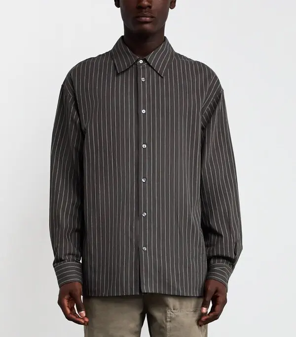 AGOLDE Stripe Oversized Shirt