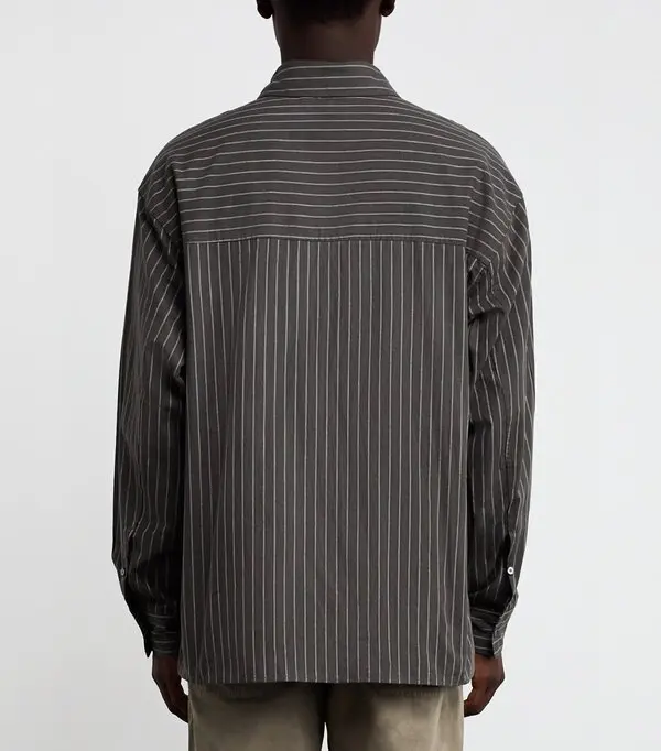 AGOLDE Stripe Oversized Shirt