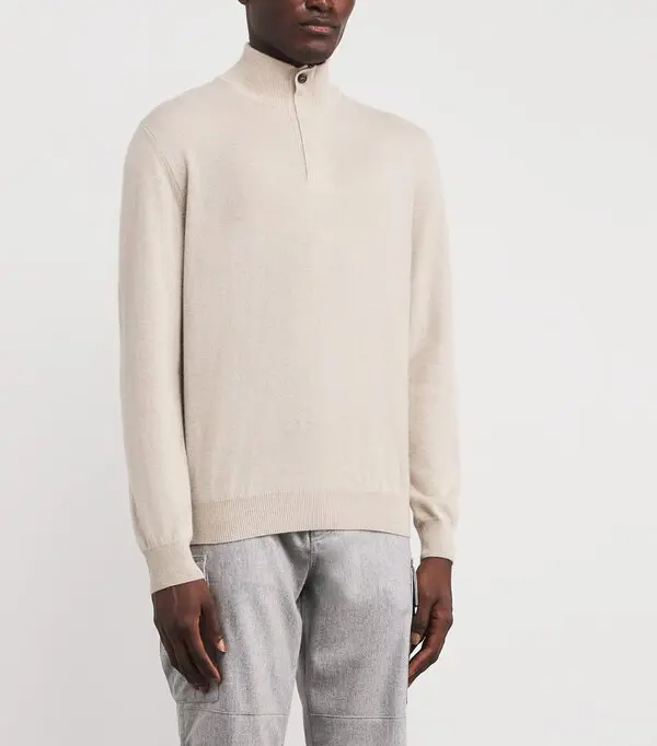 Corneliani Cashmere High-neck Pullover