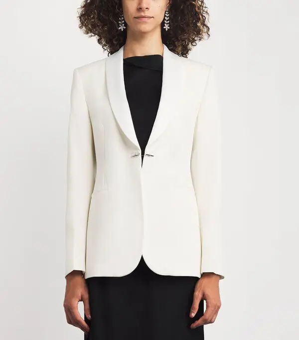 Max Mara Wool Shawl-collar Jacket