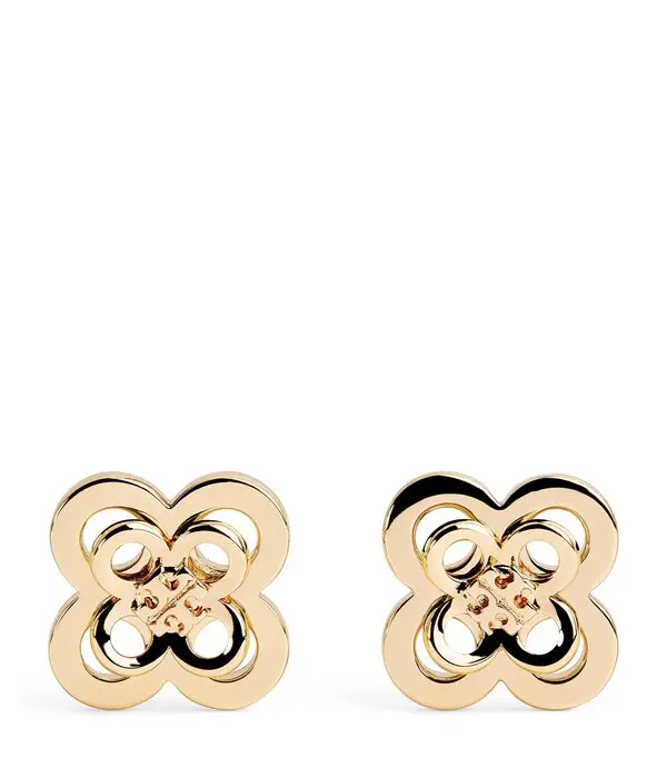 Tory Burch Kira Clover Stacked Stud Earrings - Gold
