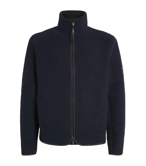 J. Lindeberg Wool-blend Fleece Dustin Jacket