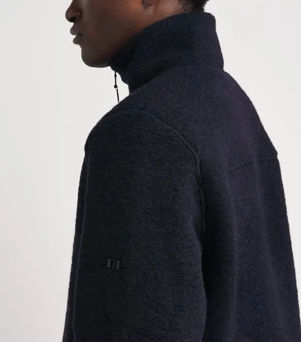 J. Lindeberg Wool-blend Fleece Dustin Jacket