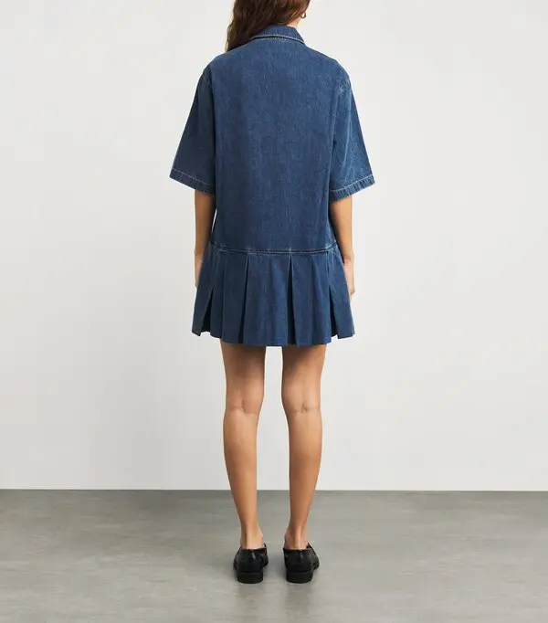 FRAME Tennis Denim Mini Dress