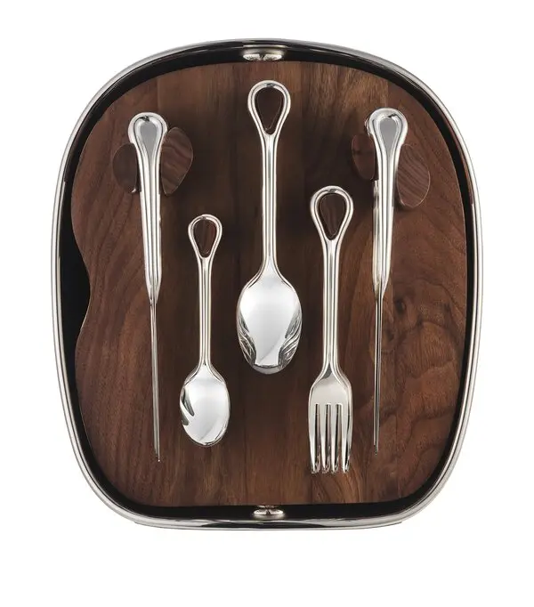 Christofle Plated Shell Carrousel Cutlery Set