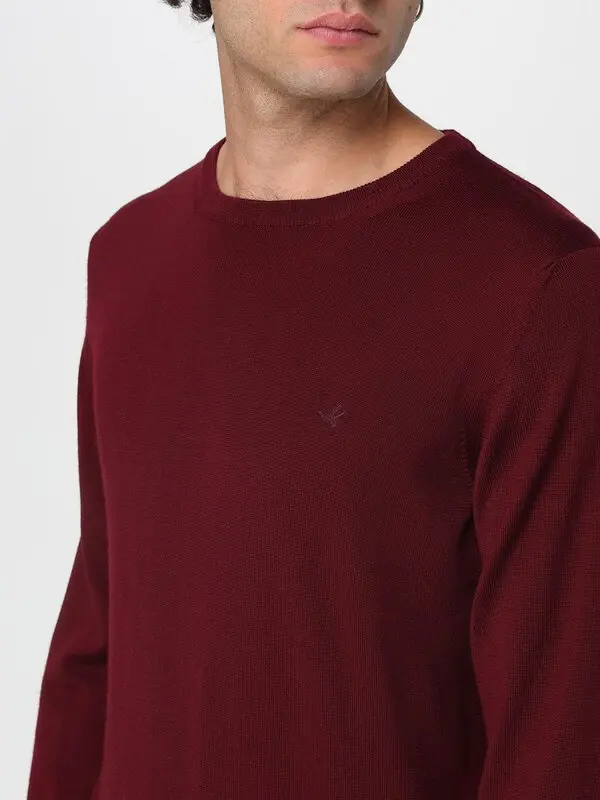BROOKSFIELD Pullover Sweater - Burgundy