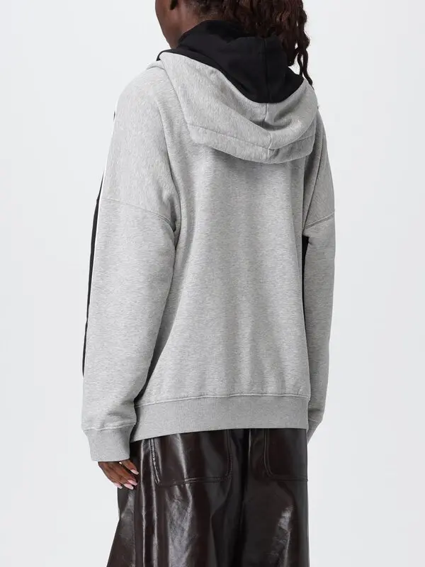 MAISON MARGIELA Black Zip-up Hoodie - Multicolor