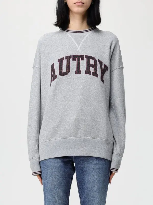 AUTRY Crewneck Sweatshirt - Mouse Grey