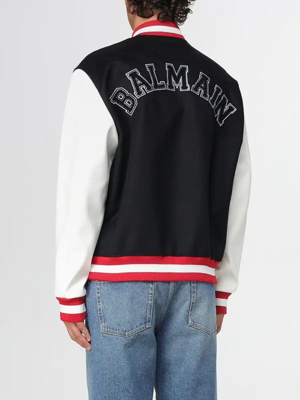 Balmain Varsity Jacket - Black