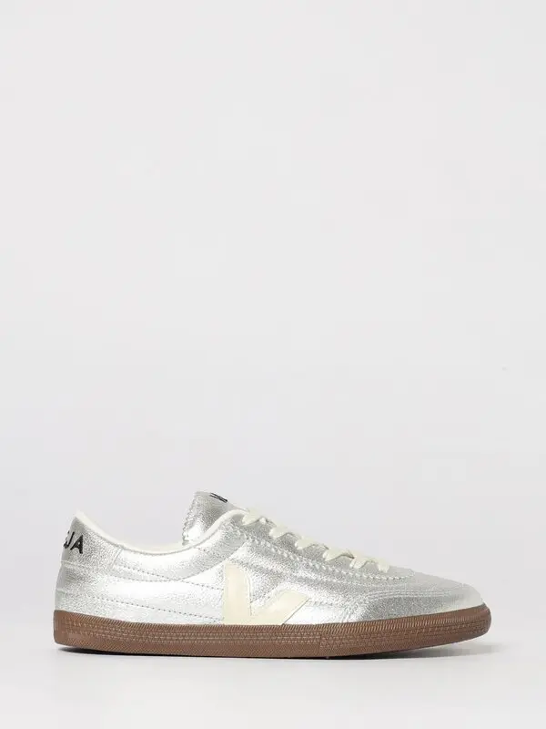 VEJA Metallic Sneakers - Silver