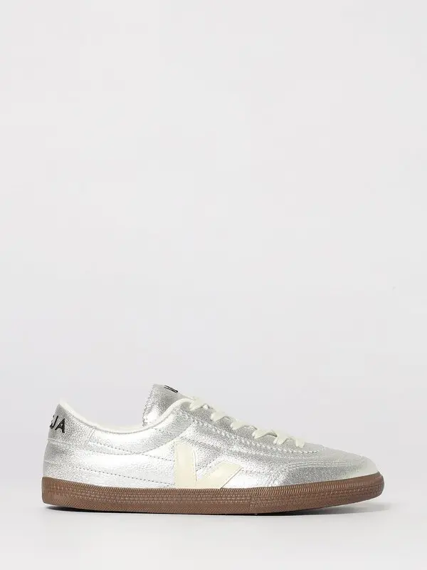VEJA Metallic Sneakers - Silver