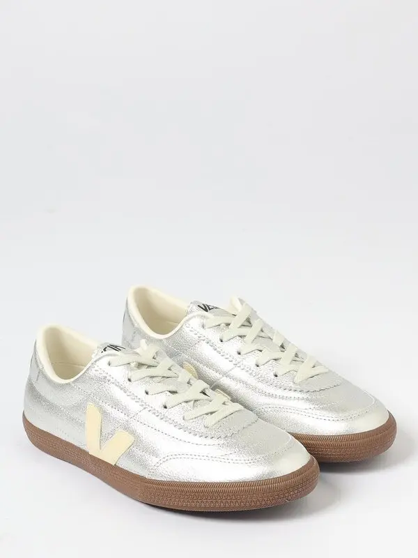 VEJA Metallic Sneakers - Silver