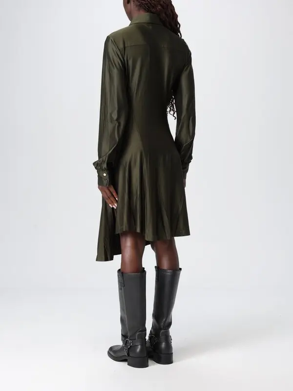 Rabanne Button-up Dress - Green