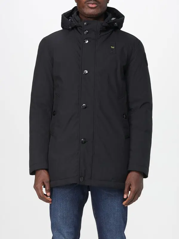 BLAUER. Coat - Black
