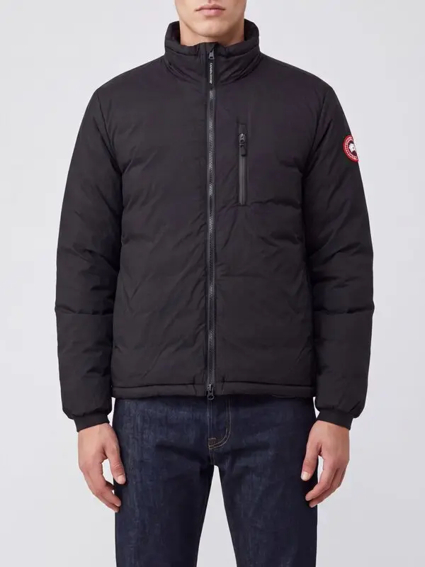 Canada Goose Lodge Padded Nylon Down Jacket - Black