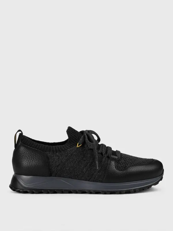 DOUCAL'S Lace-up Sneakers - Black