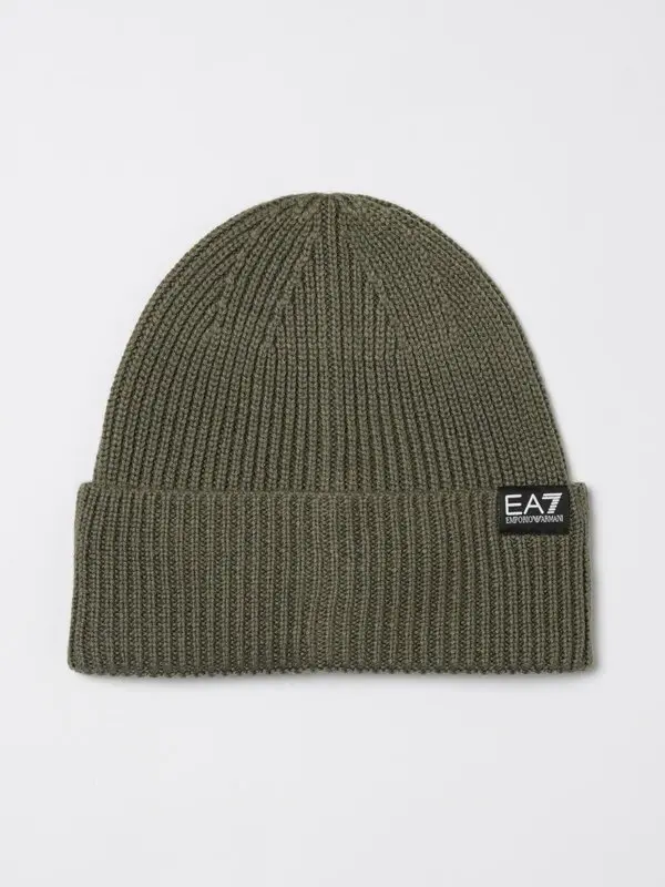 EA7 Ribbed Beanie - Green