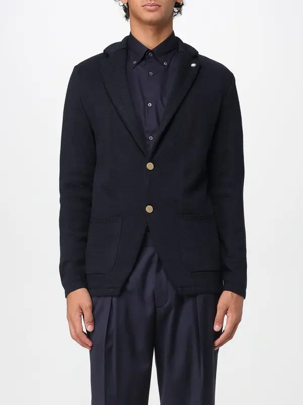 MANUEL RITZ Jacket - Blue