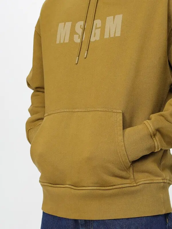 MSGM Logo Sweatshirt - Military