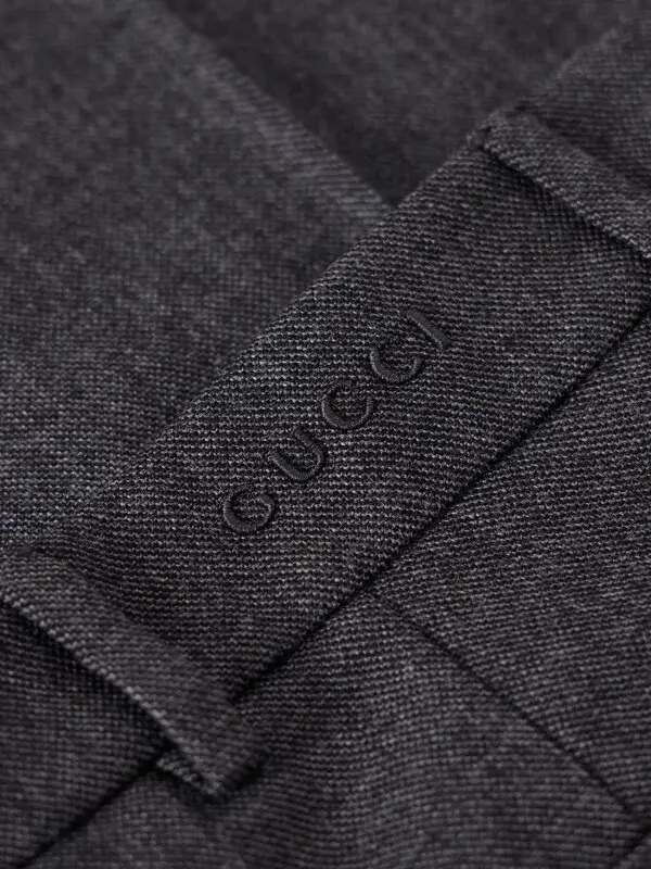 Gucci Pleated Wool-twill Pants
