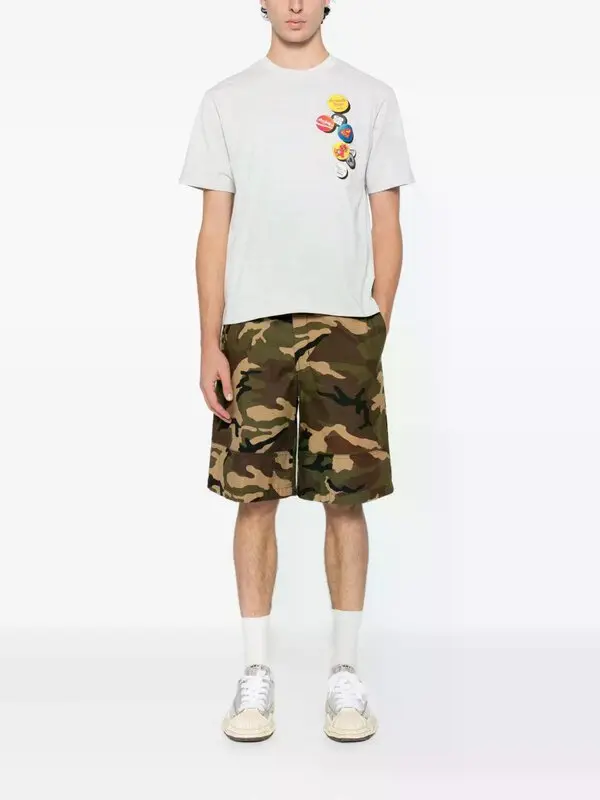 GROUND ZERO Printed T-shirt - Grey
