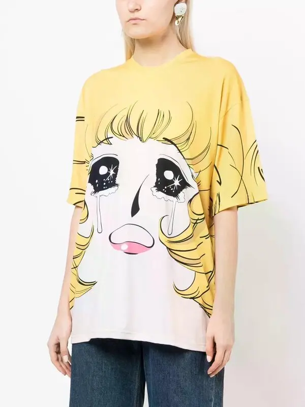 PUSHBUTTON Graphic-print T-shirt Dress