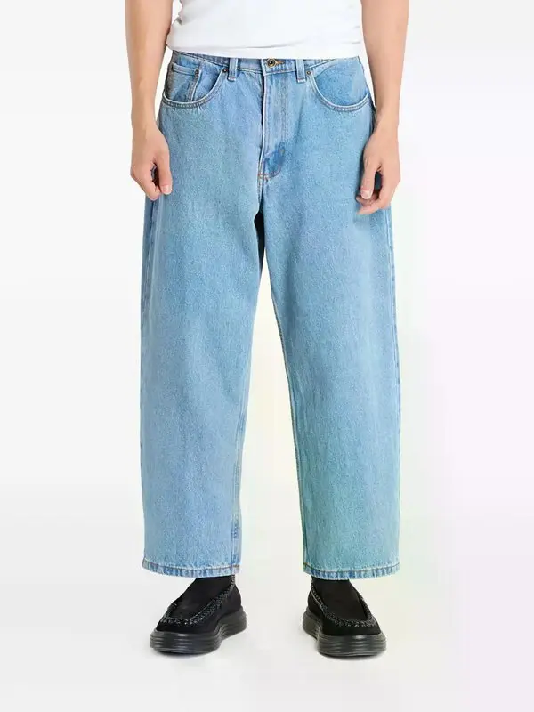 VANS Check Baggy Denim Trousers