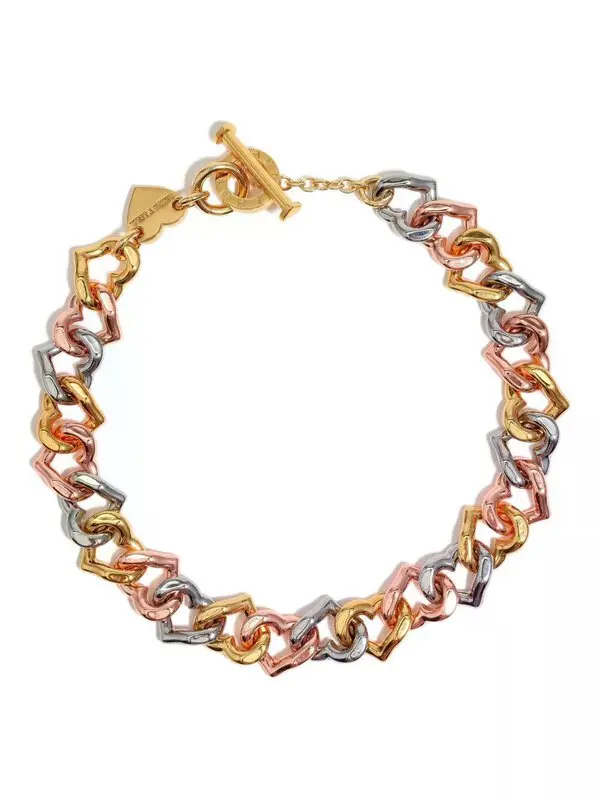 Bimba Y Lola Heart Chain Necklace - Gold