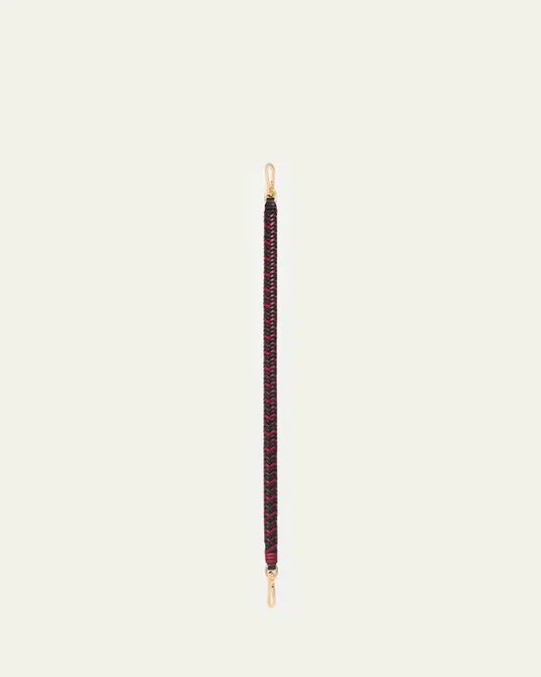 Loewe Woven Leather Shoulder Strap