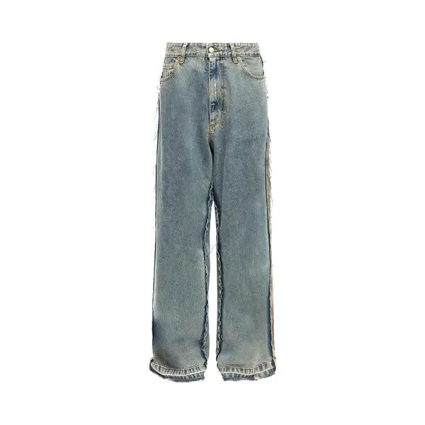 MAISON MARGIELA Five-pocket Wide Leg Trousers
