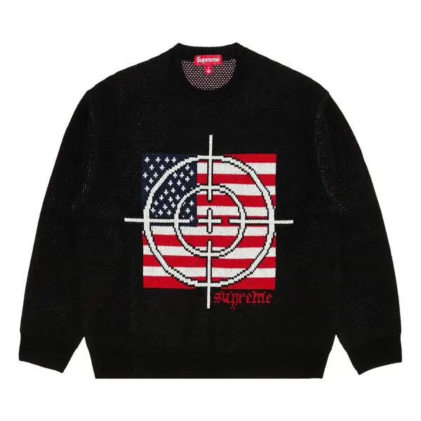 Supreme Target Sweater - Black