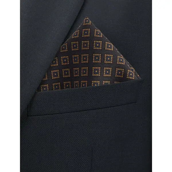 Dunhill Diamon Neats Silk Pocket Square