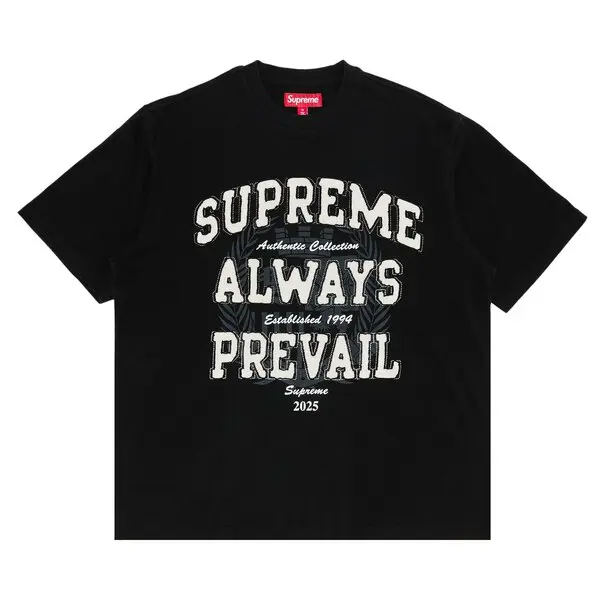 Supreme Always Prevail Short-sleeve Top - Black