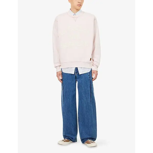 Golf Le Fleur Sunseeker Crewneck Cotton Sweatshirt - Pink