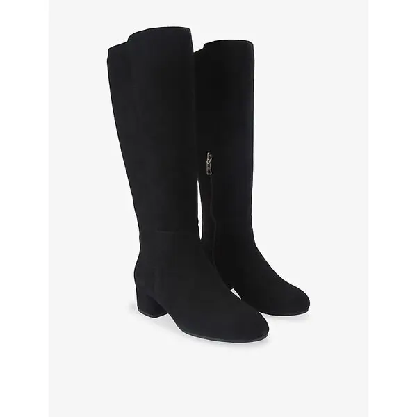 Carvela Gaia Heeled Knee-high Suede Boots