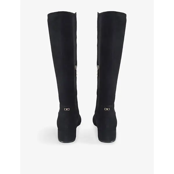 Carvela Gaia Heeled Knee-high Suede Boots