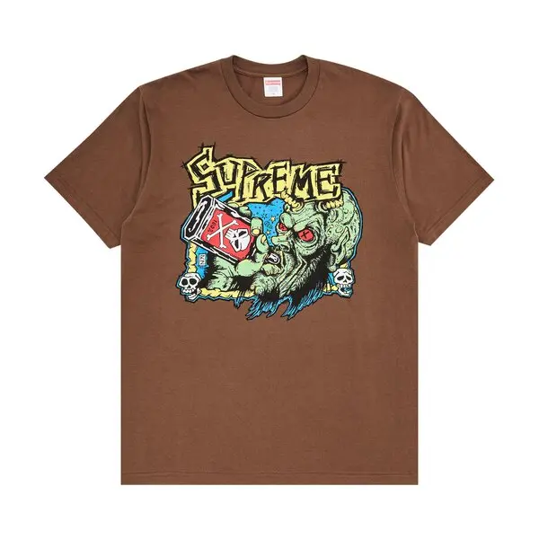 Supreme Fuckin Blowout Tee - Brown