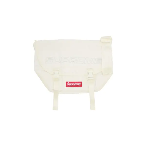 Supreme Denim Messenger Bag - White